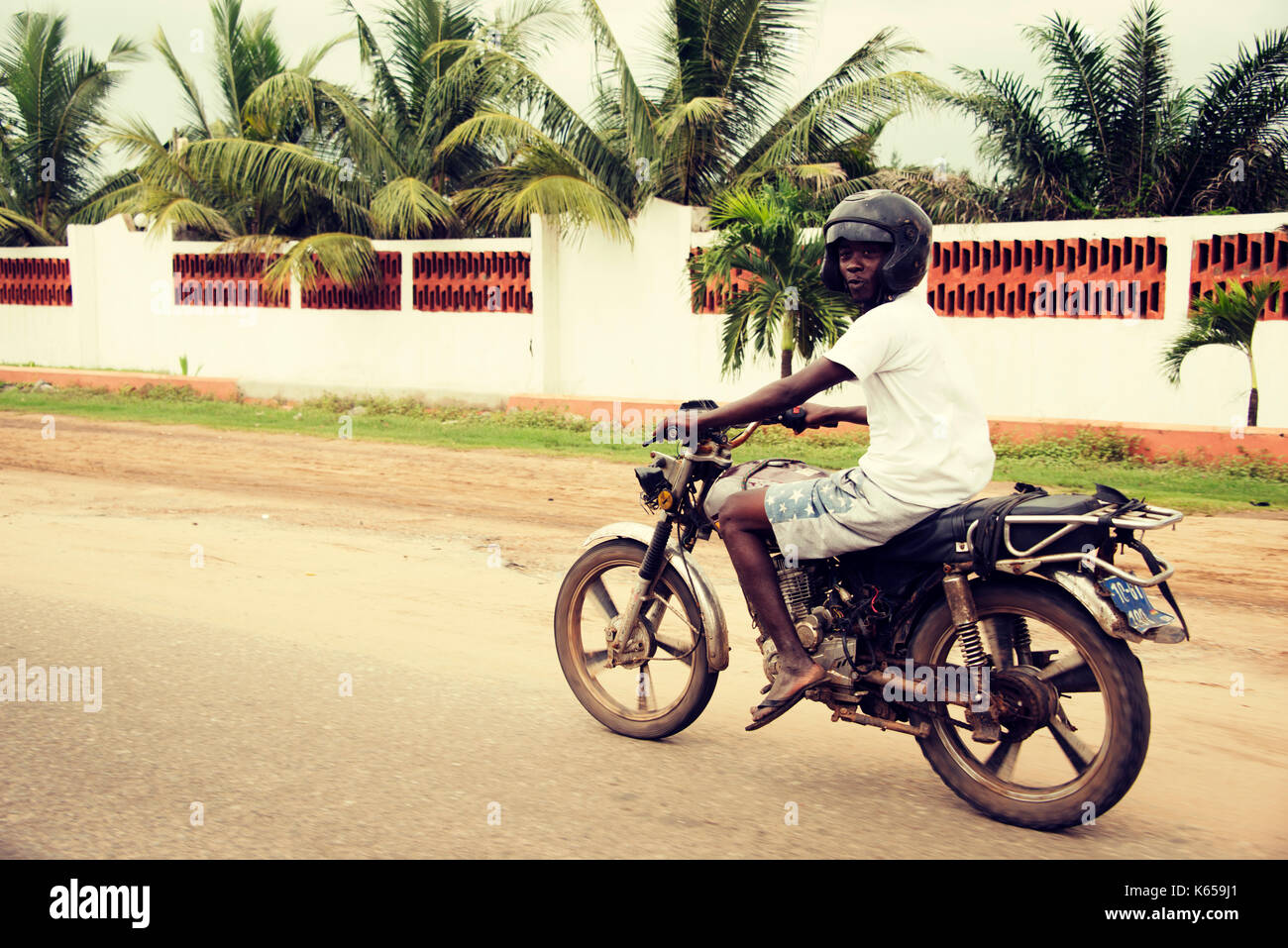 Riding motorcycle hi-res stock photography and images - Alamy