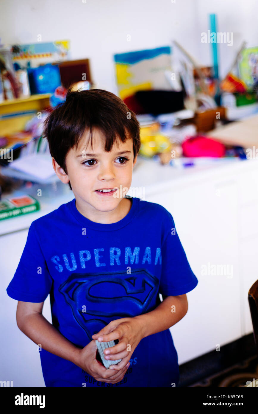 Baby playing cards Stock Photo - Alamy