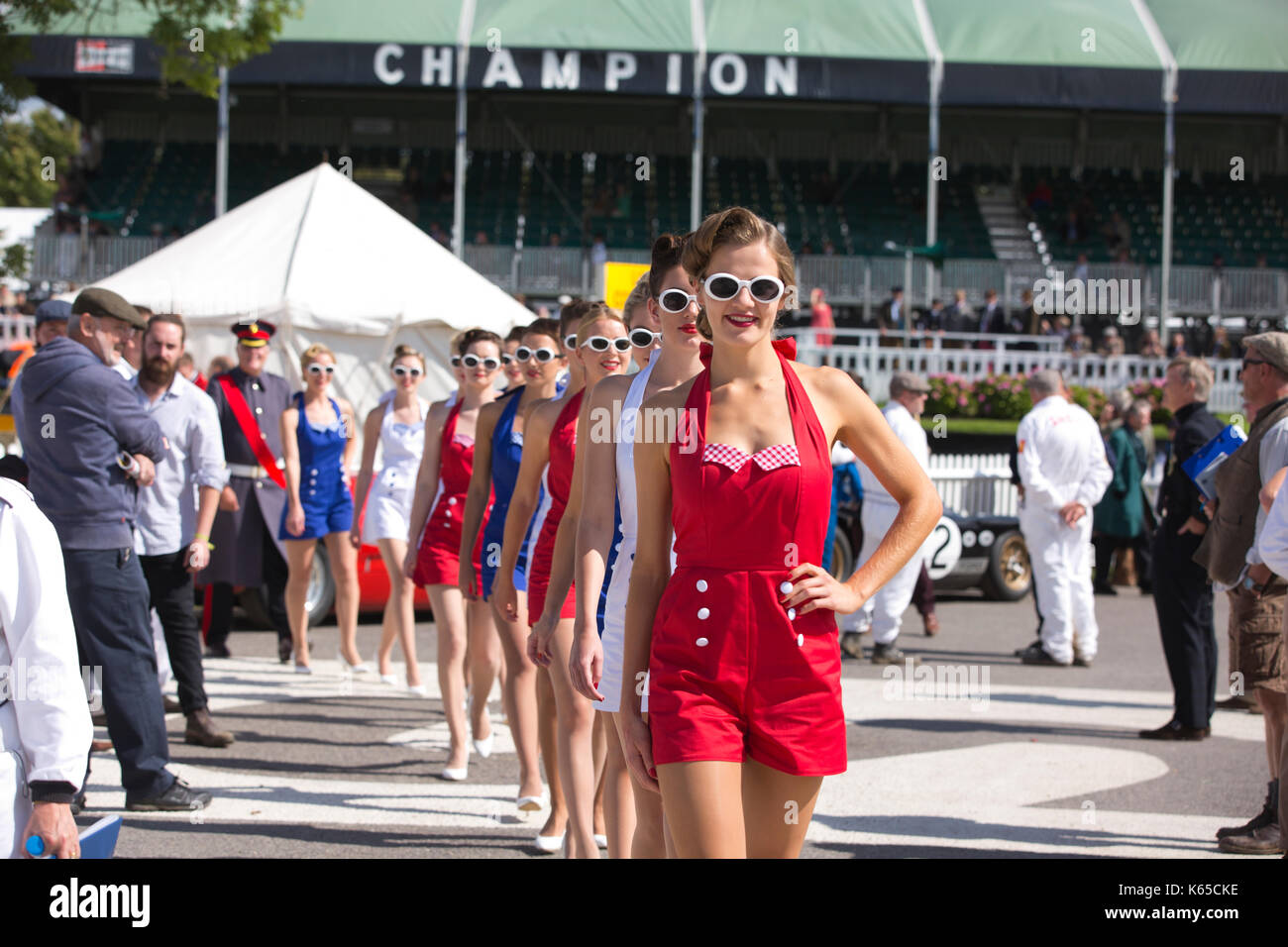 Goodwood Revival 2017 Meeting, Goodwood race track, organised by the ...