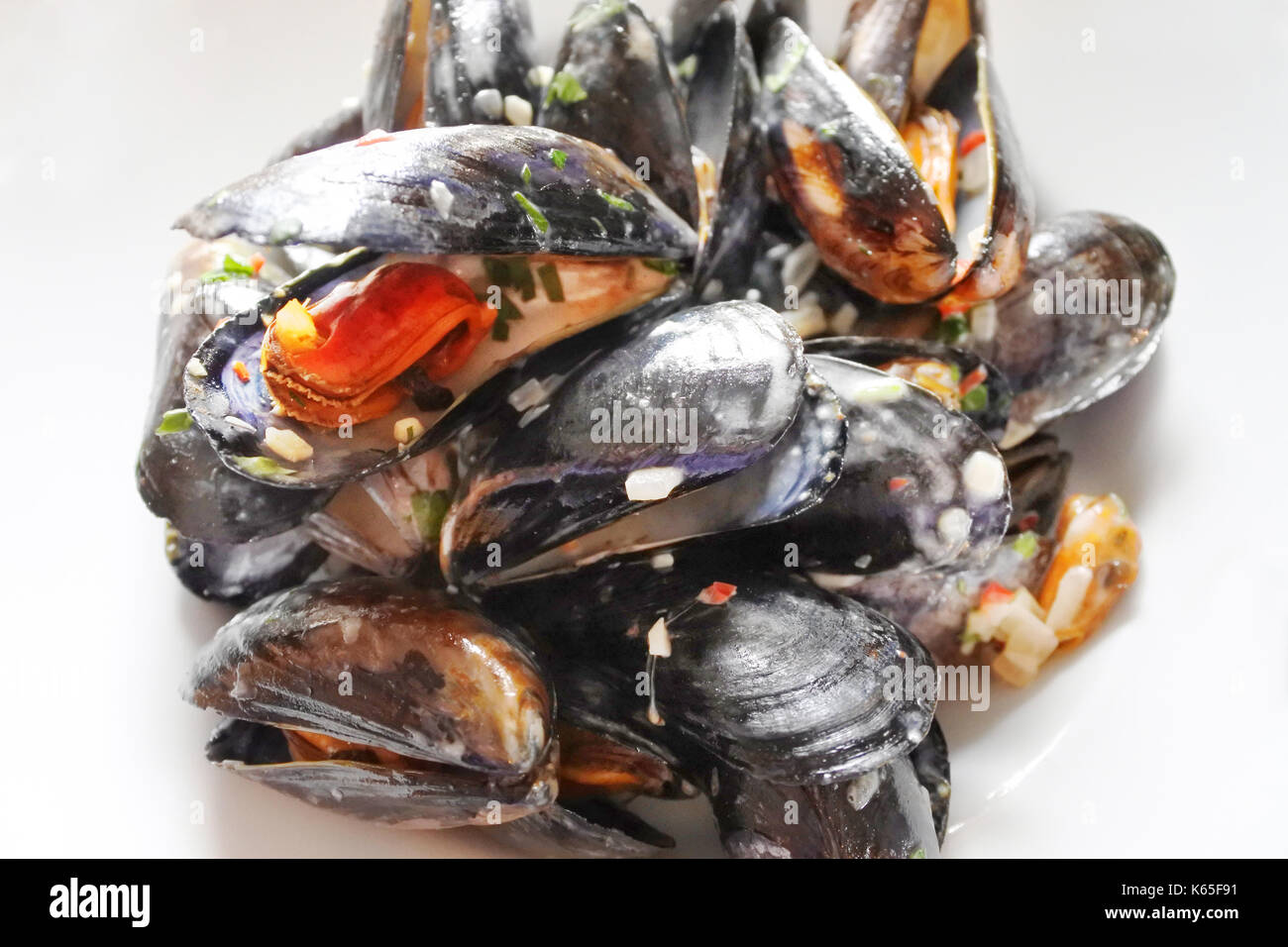Mussels - John Gollop Stock Photo - Alamy