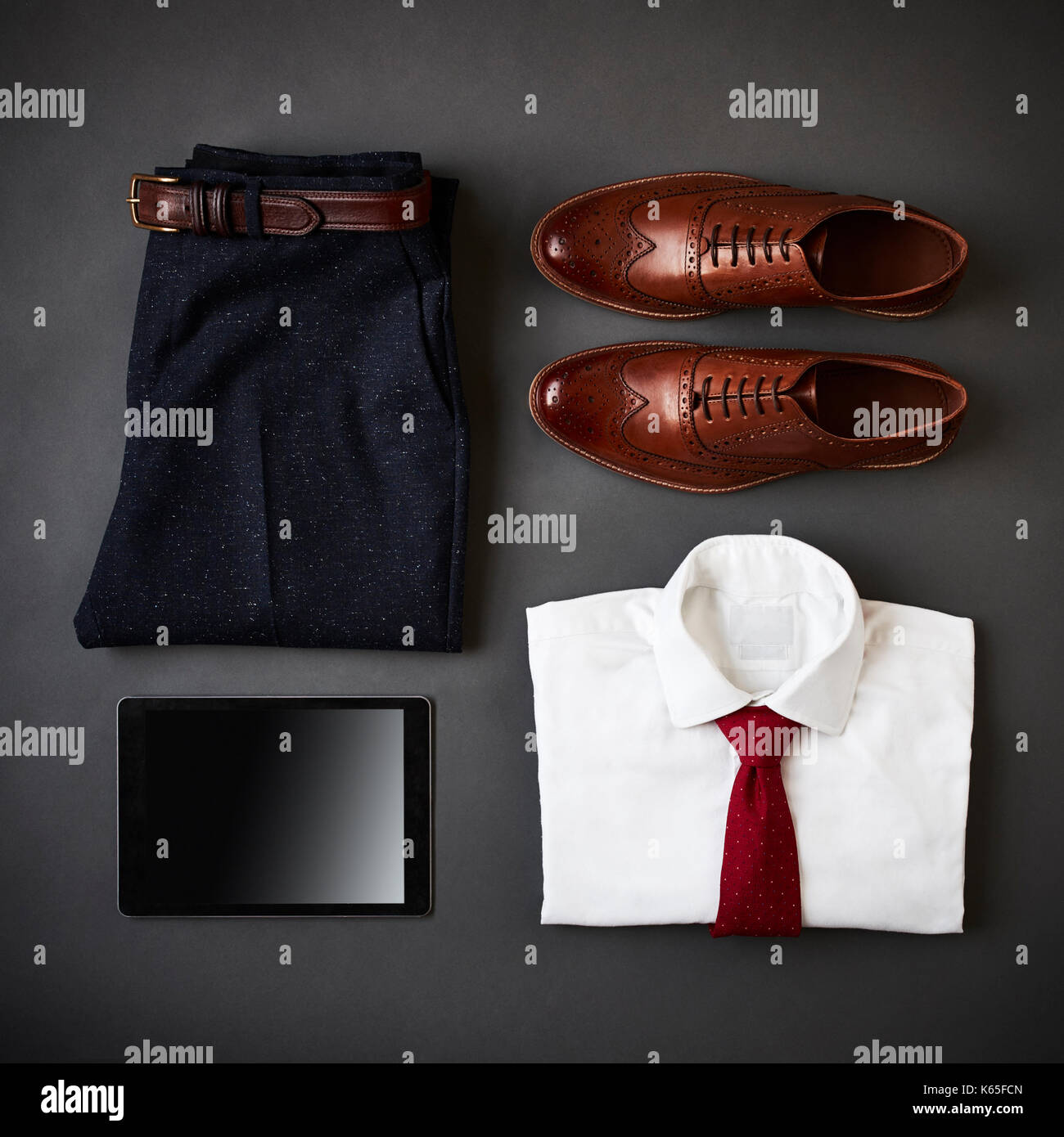 Flat lay horizontal digital hi-res stock photography and images - Alamy