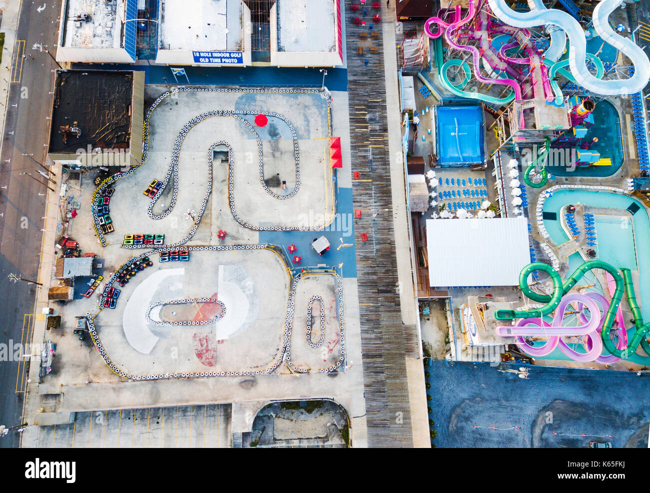 Moreys pier wildwood hi-res stock photography and images - Alamy