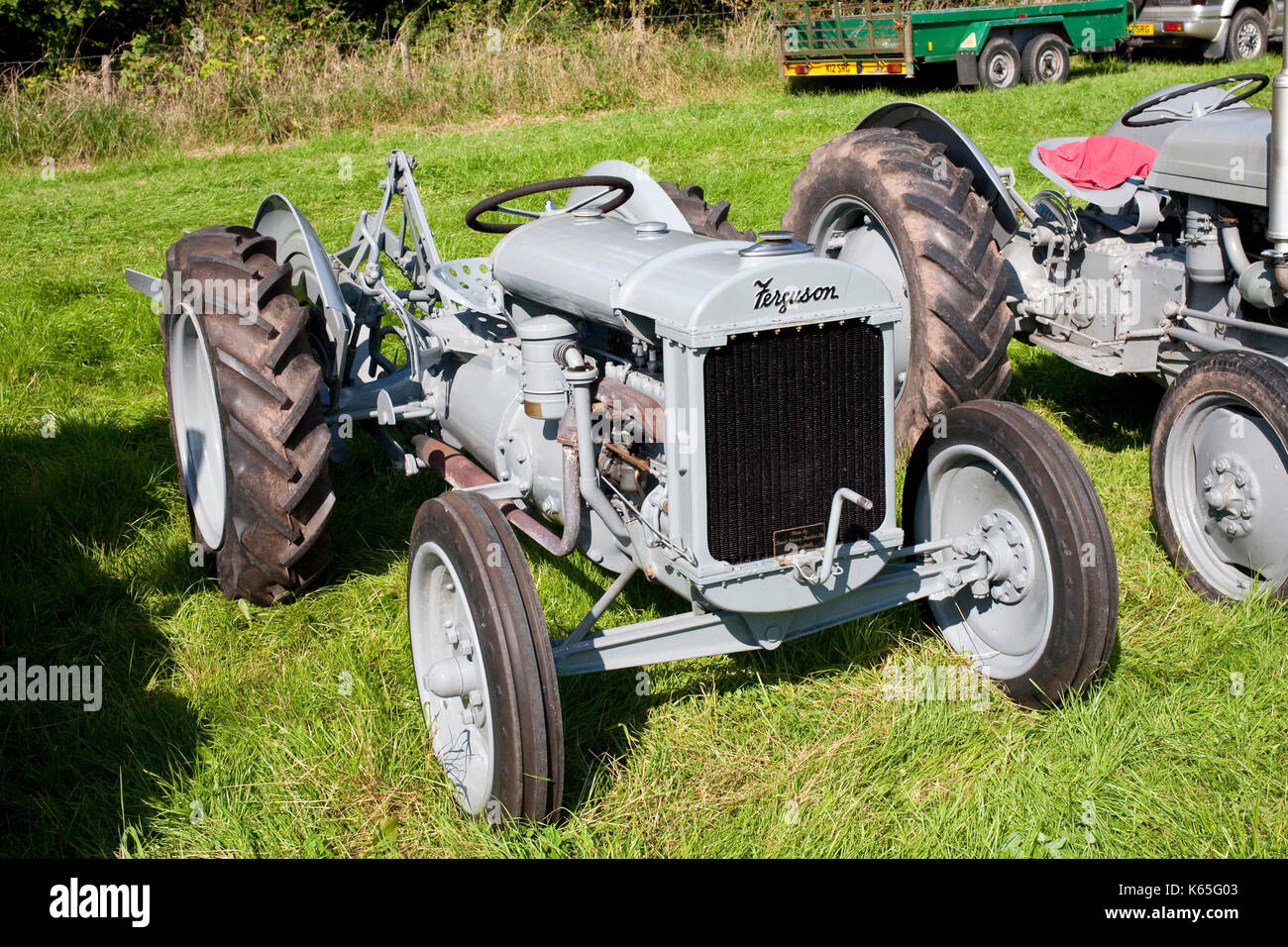 Vintage grey ferguson tractor hi-res stock photography and images - Alamy
