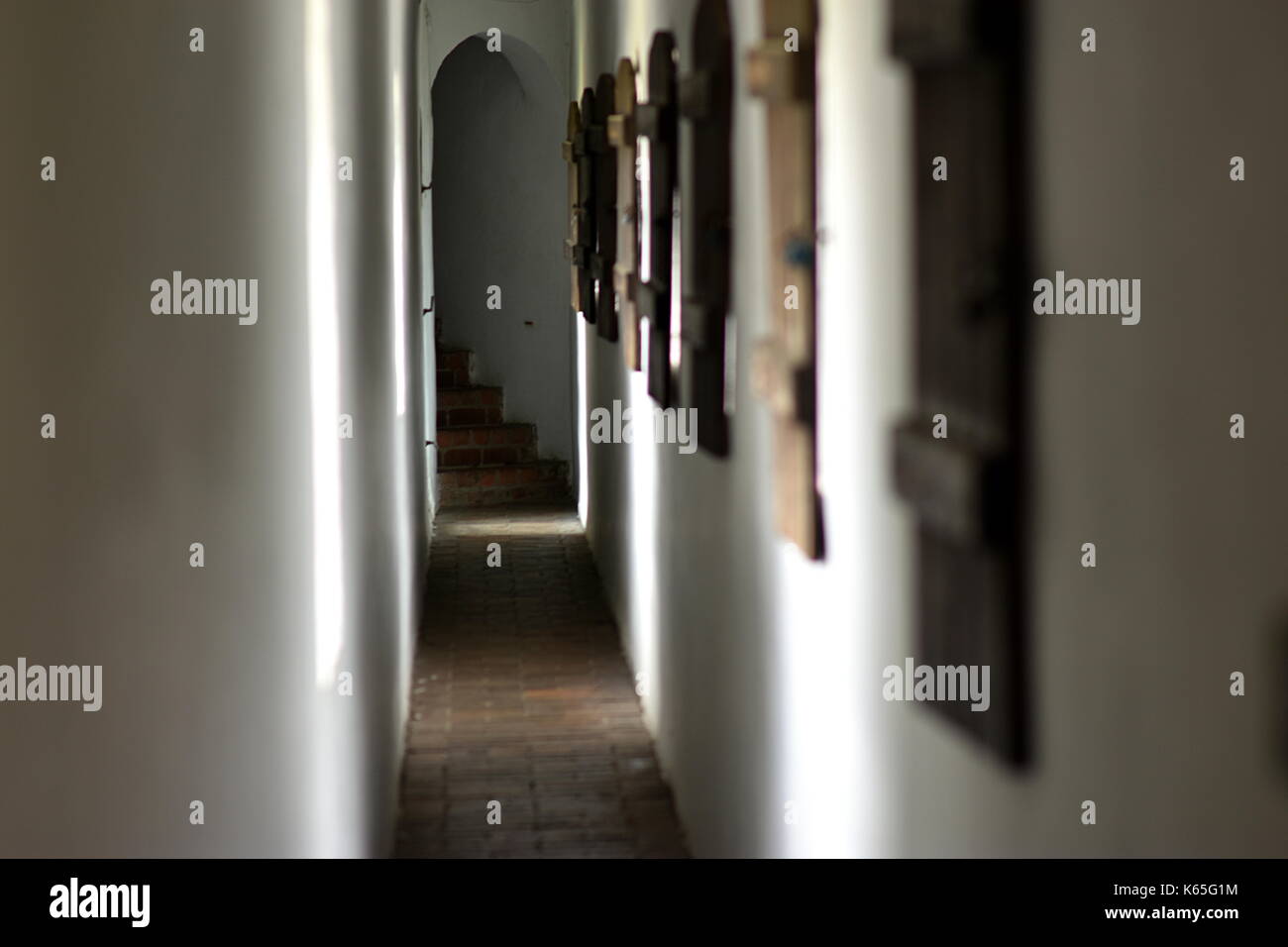 Castle corridor interior passage hi-res stock photography and images ...