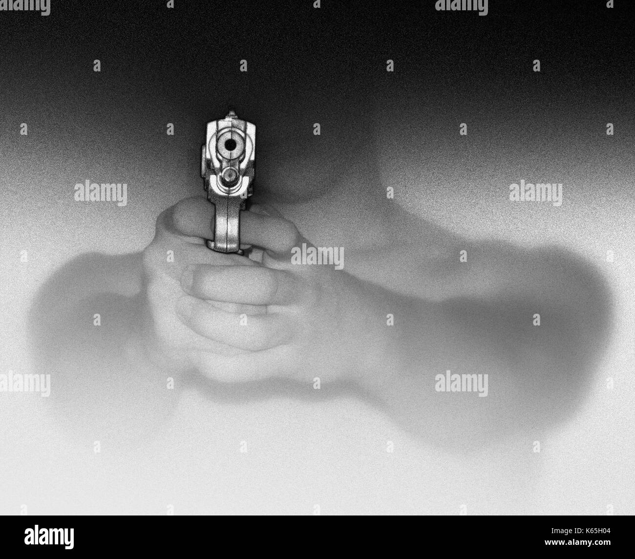 Gun photo Black and White Stock Photos & Images - Alamy