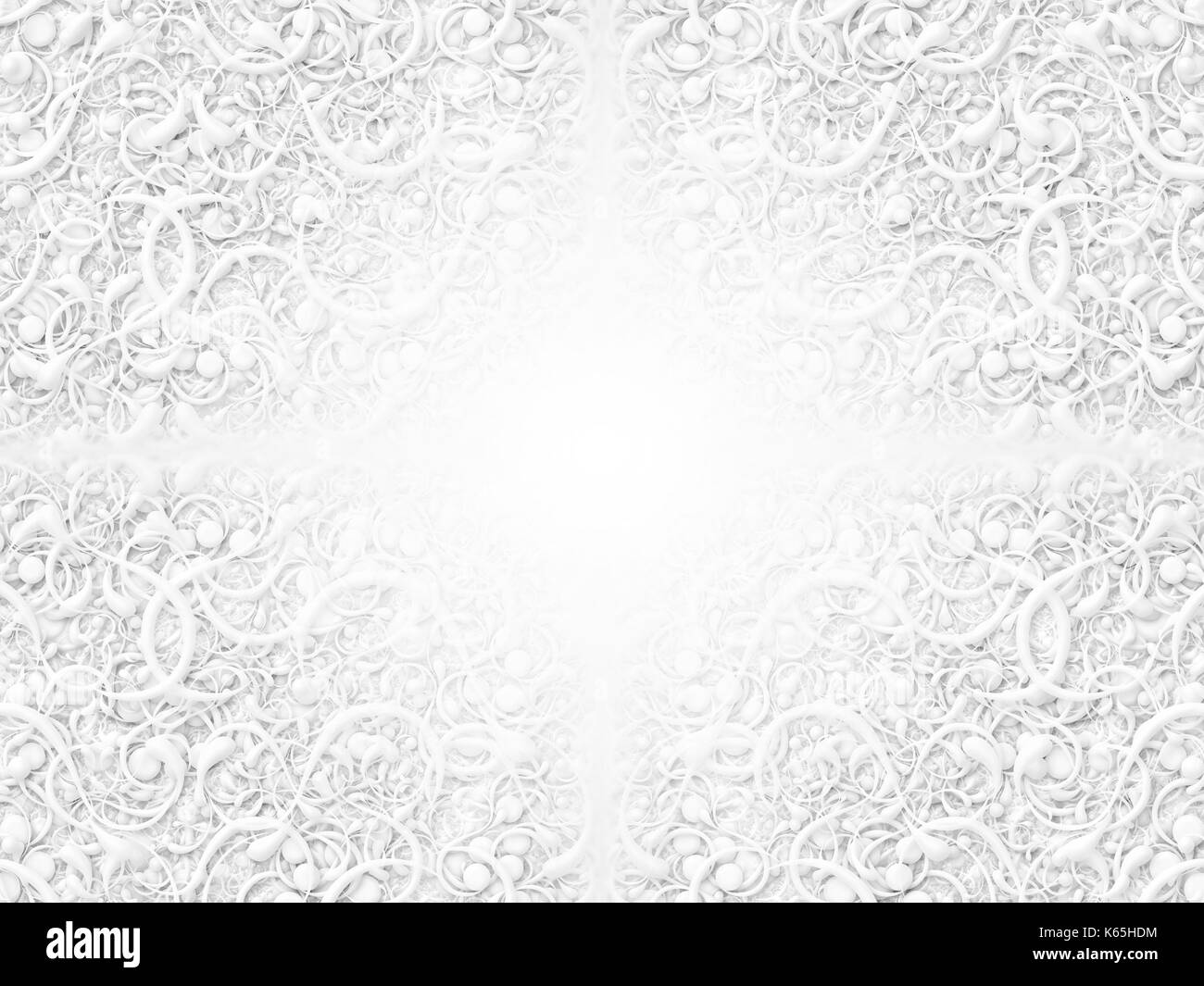 Abstract scrolling pattern Black and White Stock Photos & Images - Alamy