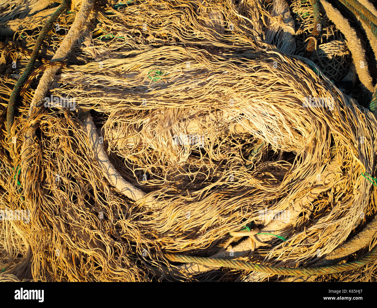 Old fishing nets hi-res stock photography and images - Alamy