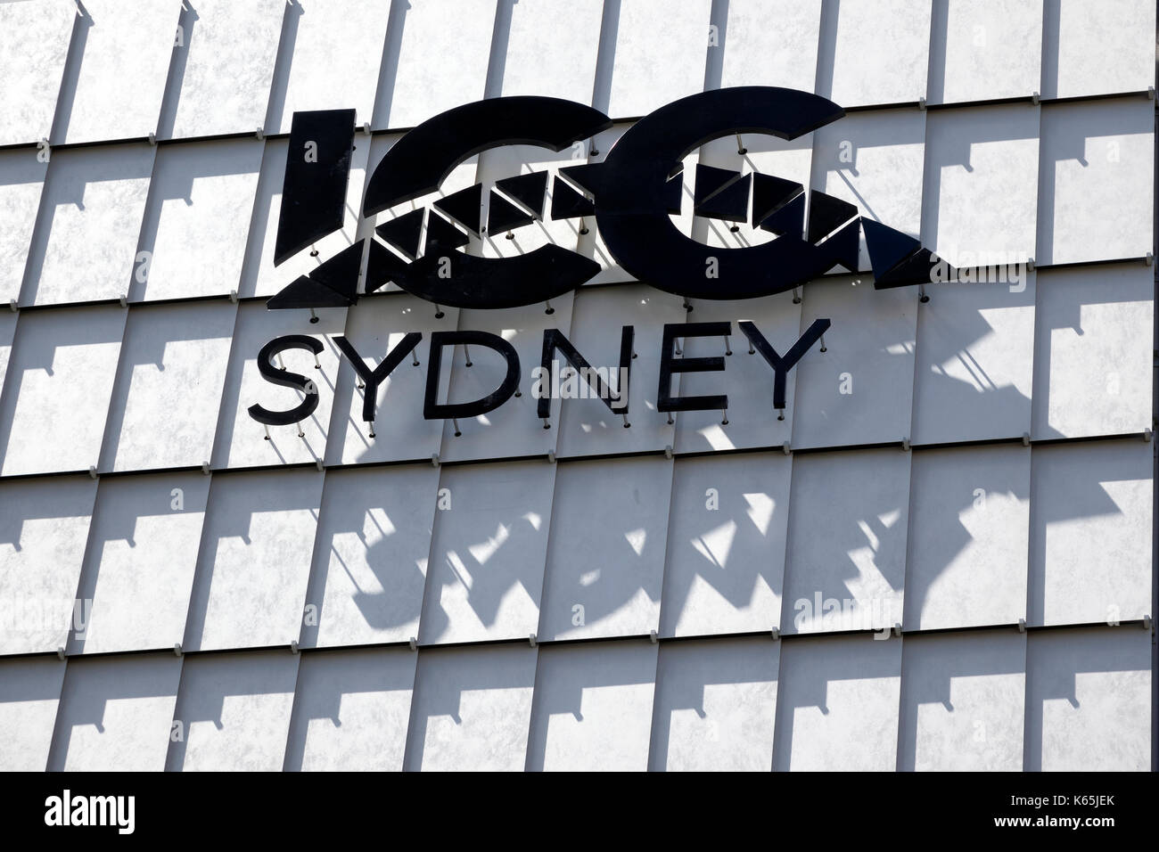 The Logo Sign Outside The International Convention Centre Sydney (ICC ...