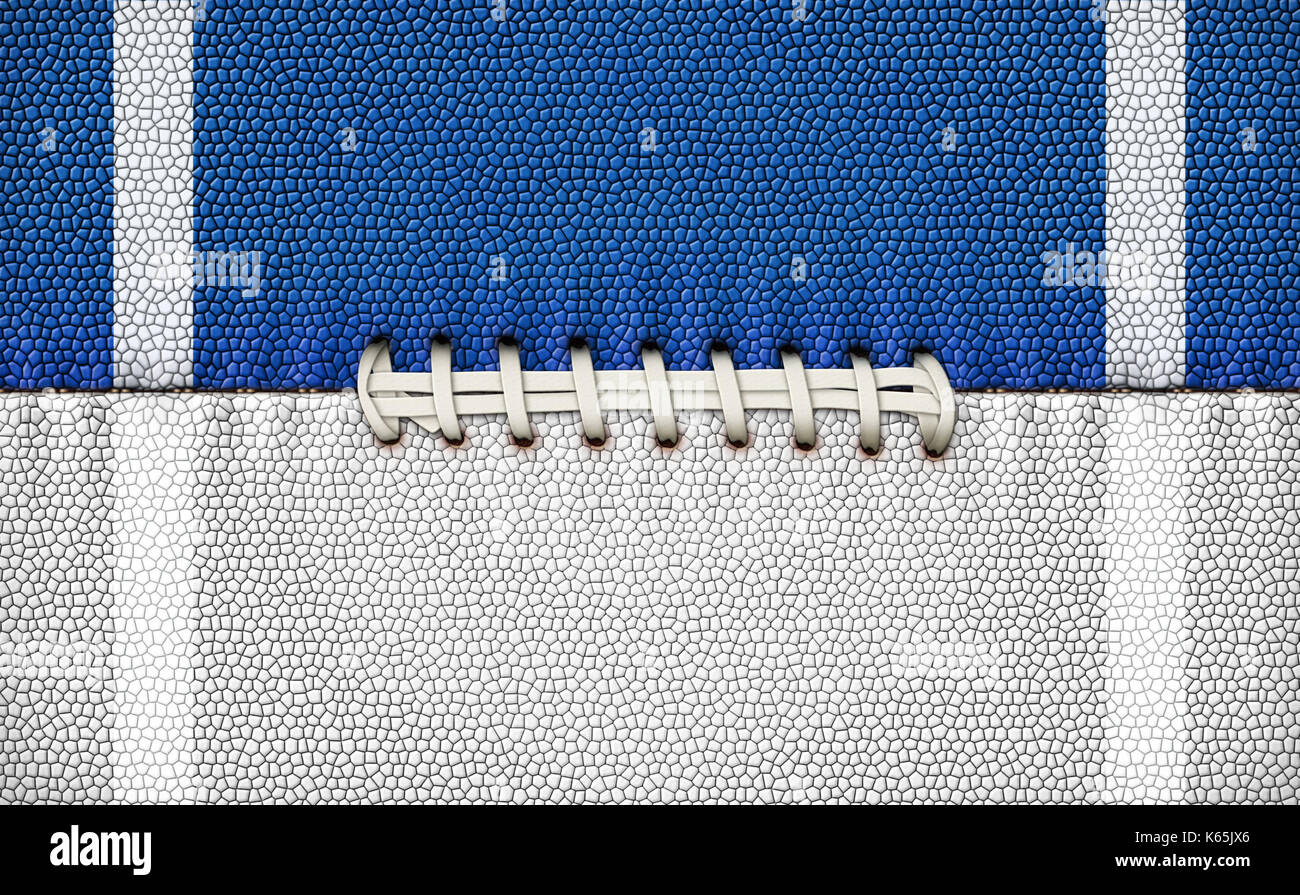 Digital Illustration of a footballÕs texture, laces, and stripes to use ...
