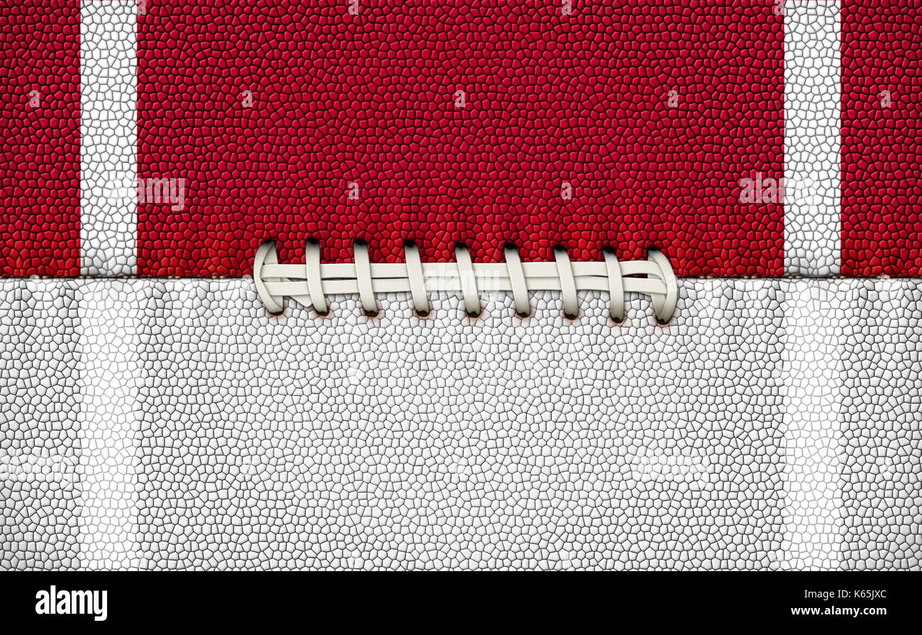 Digital Illustration of a footballÕs texture, laces, and stripes to use ...