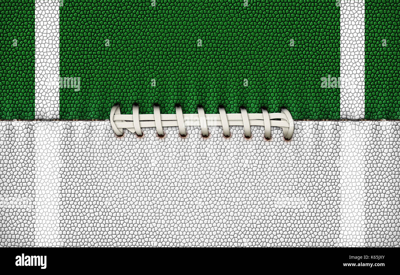 Digital Illustration of a footballÕs texture, laces, and stripes to use ...