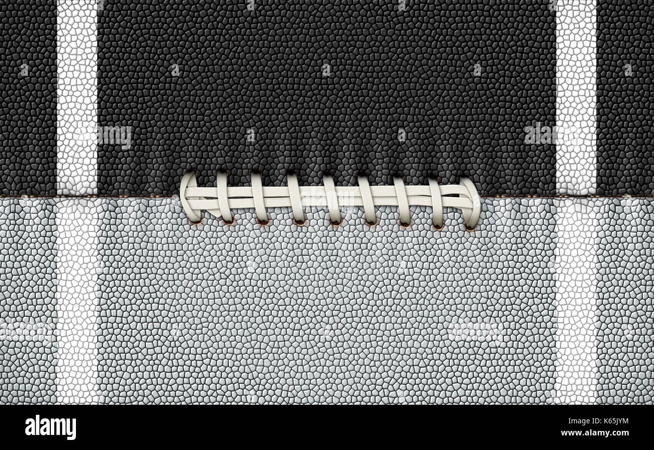 Digital Illustration of a footballÕs texture, laces, and stripes to use ...