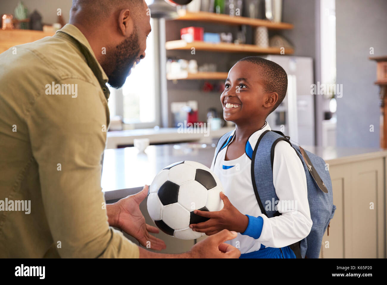 Children football kit home hi-res stock photography and images - Alamy