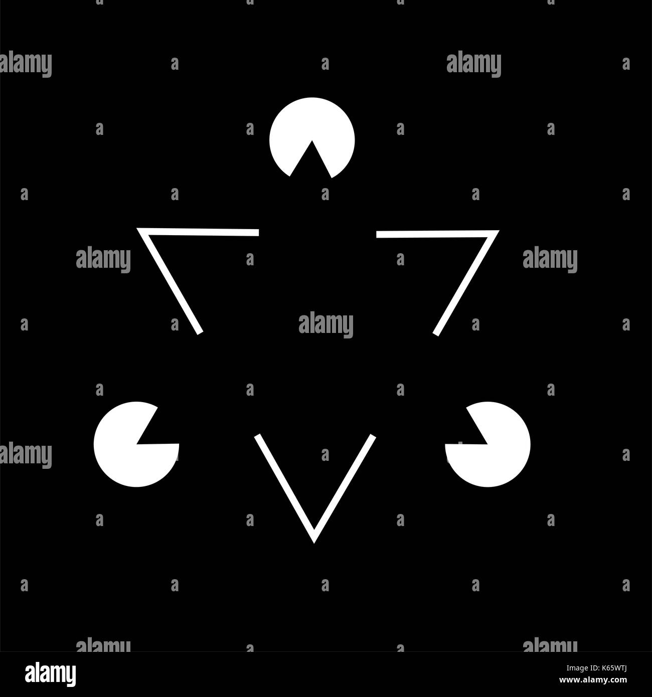 Optical illusion pyramid hi-res stock photography and images - Alamy