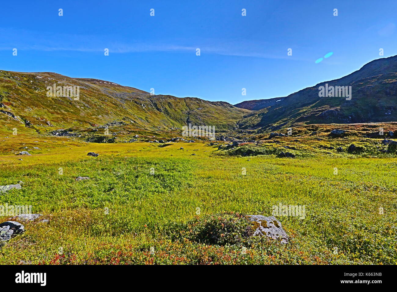 Early Autumn Highland Stock Photo - Alamy