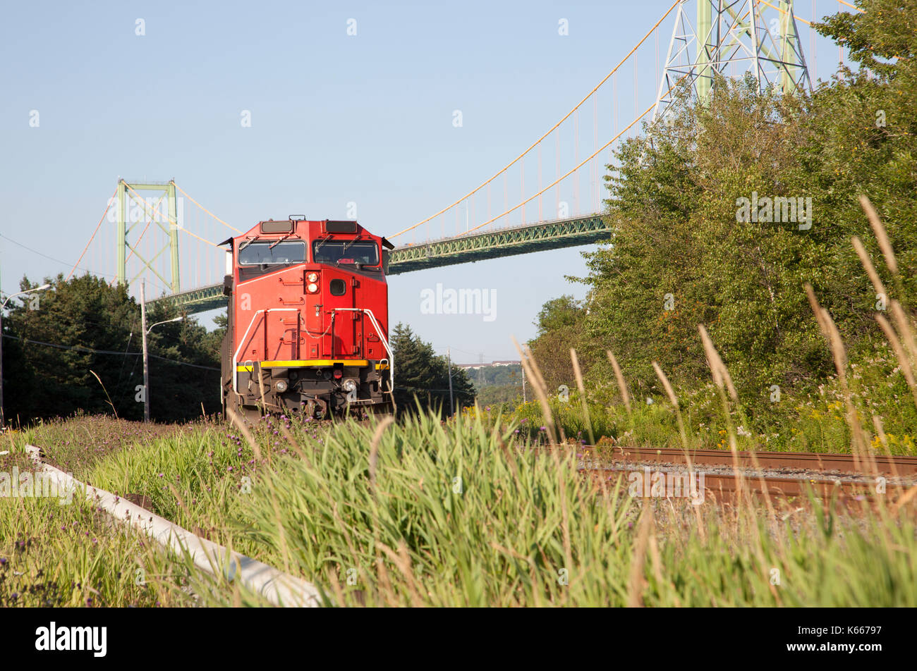 Halifax harbour bridge hi-res stock photography and images - Alamy
