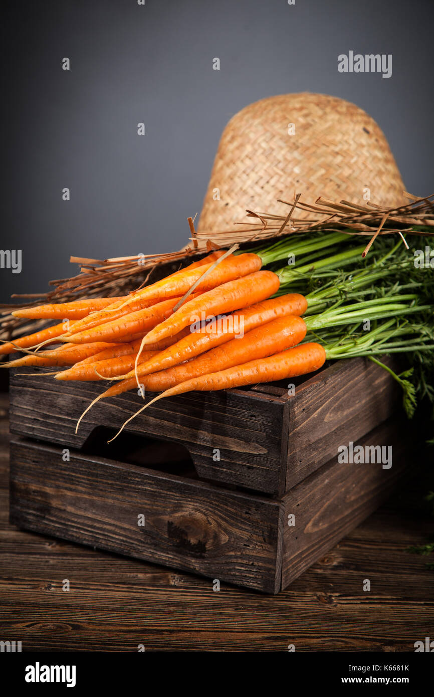Fresh organic carrot Stock Photo - Alamy