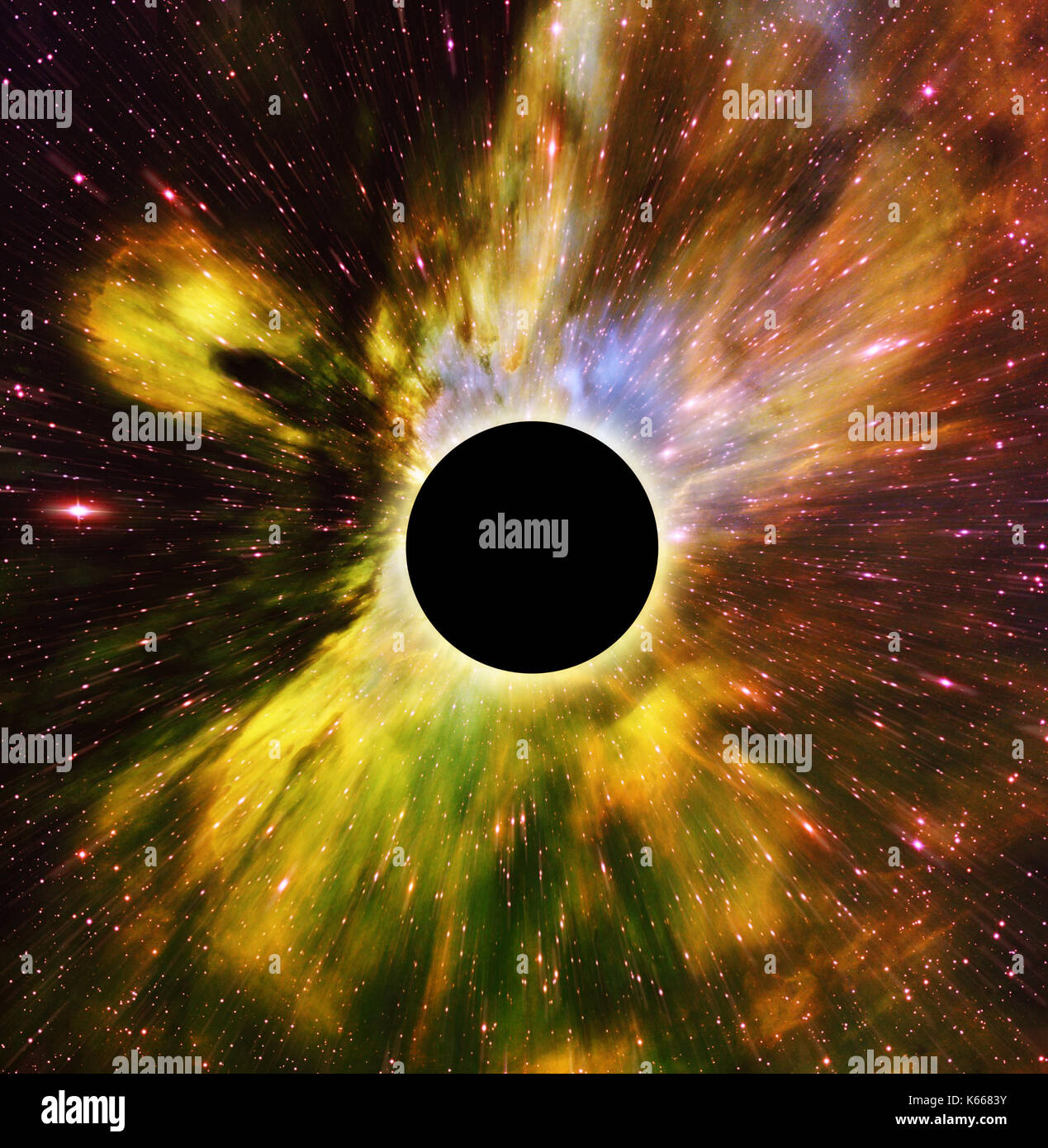 Black hole hi-res stock photography and images - Alamy
