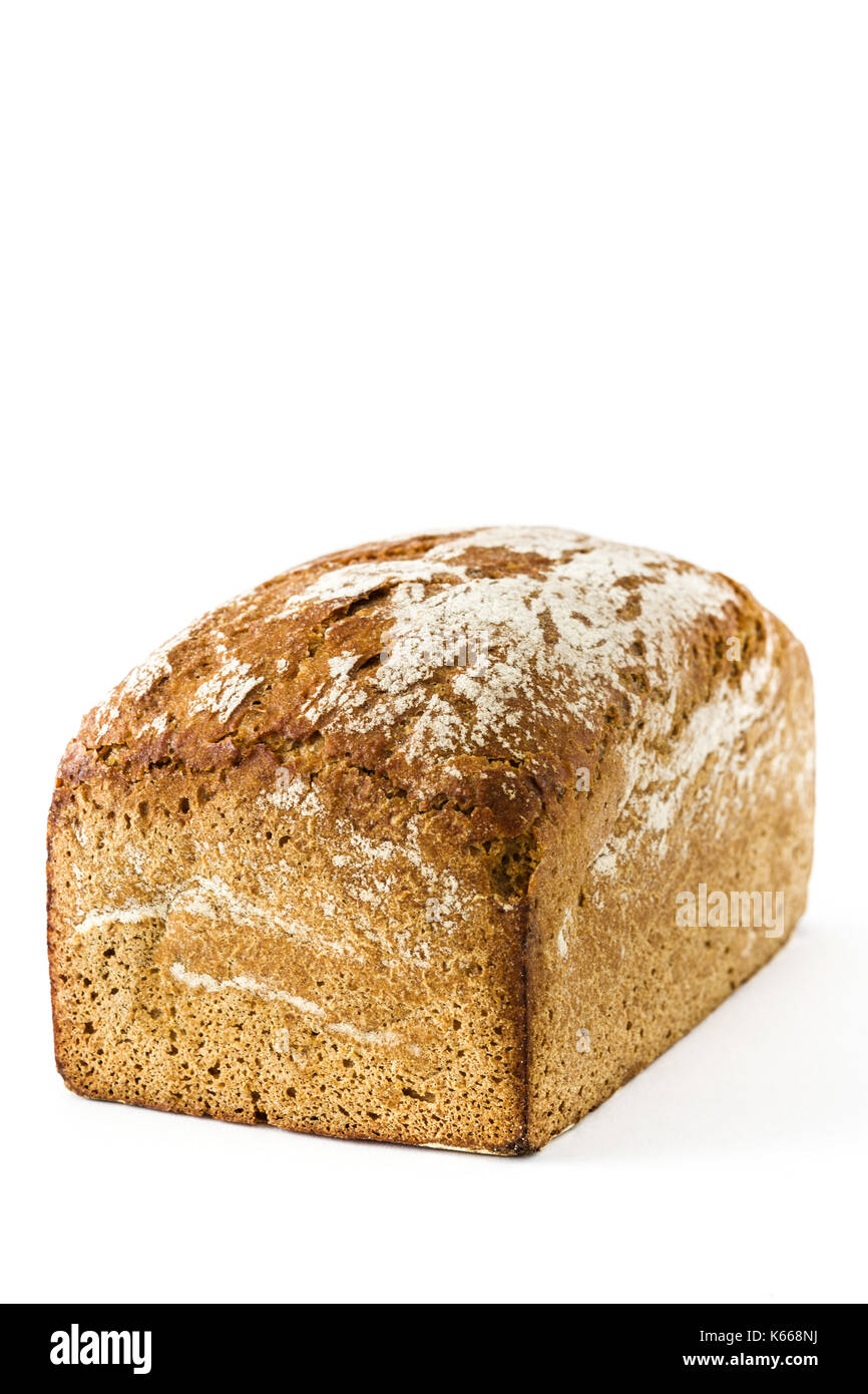 bread isolated on white background Stock Photo - Alamy