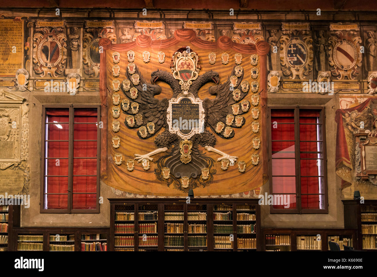 Ancient library bologna hi-res stock photography and images - Alamy