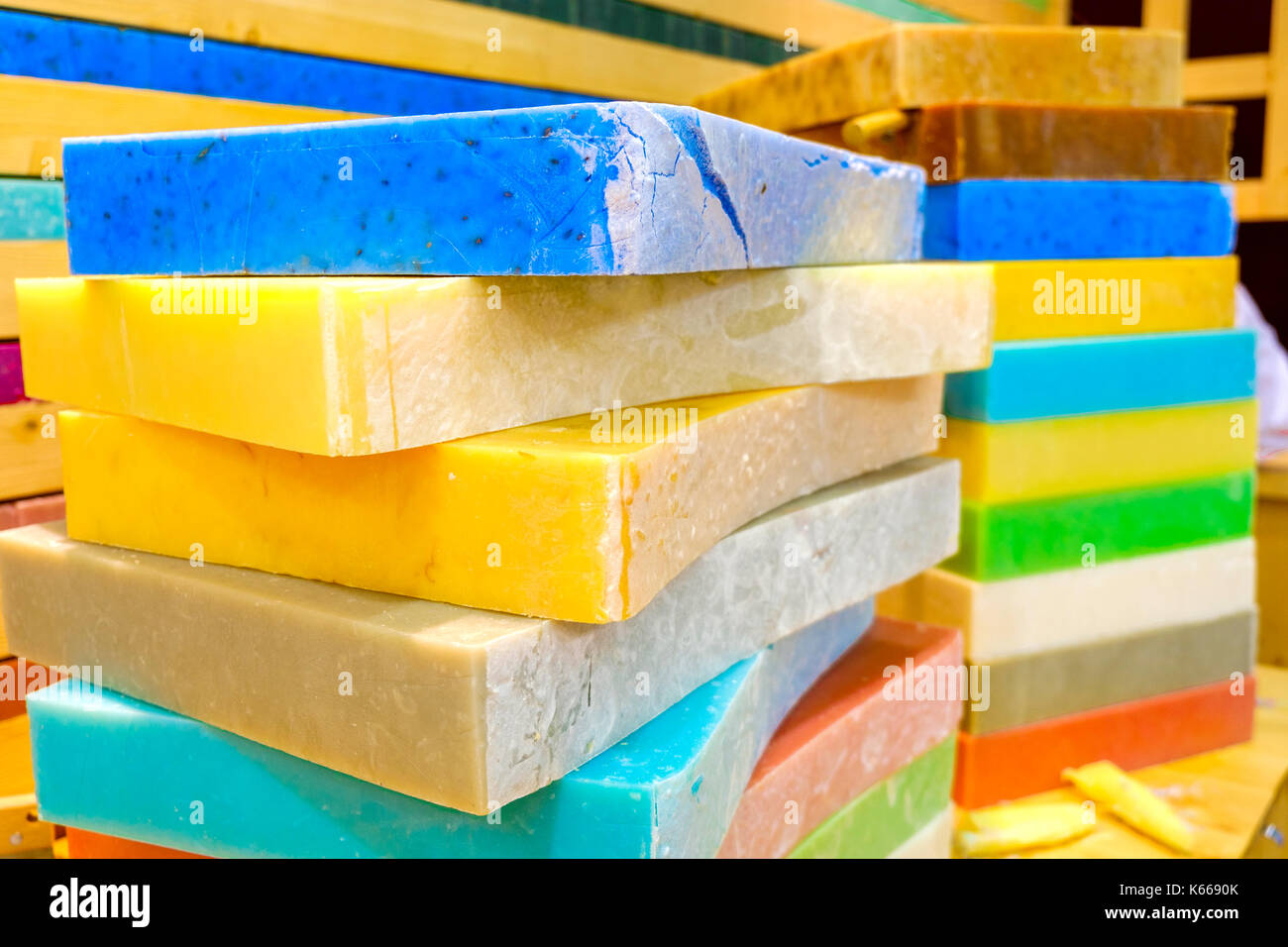 Handmade soap block hi-res stock photography and images - Alamy