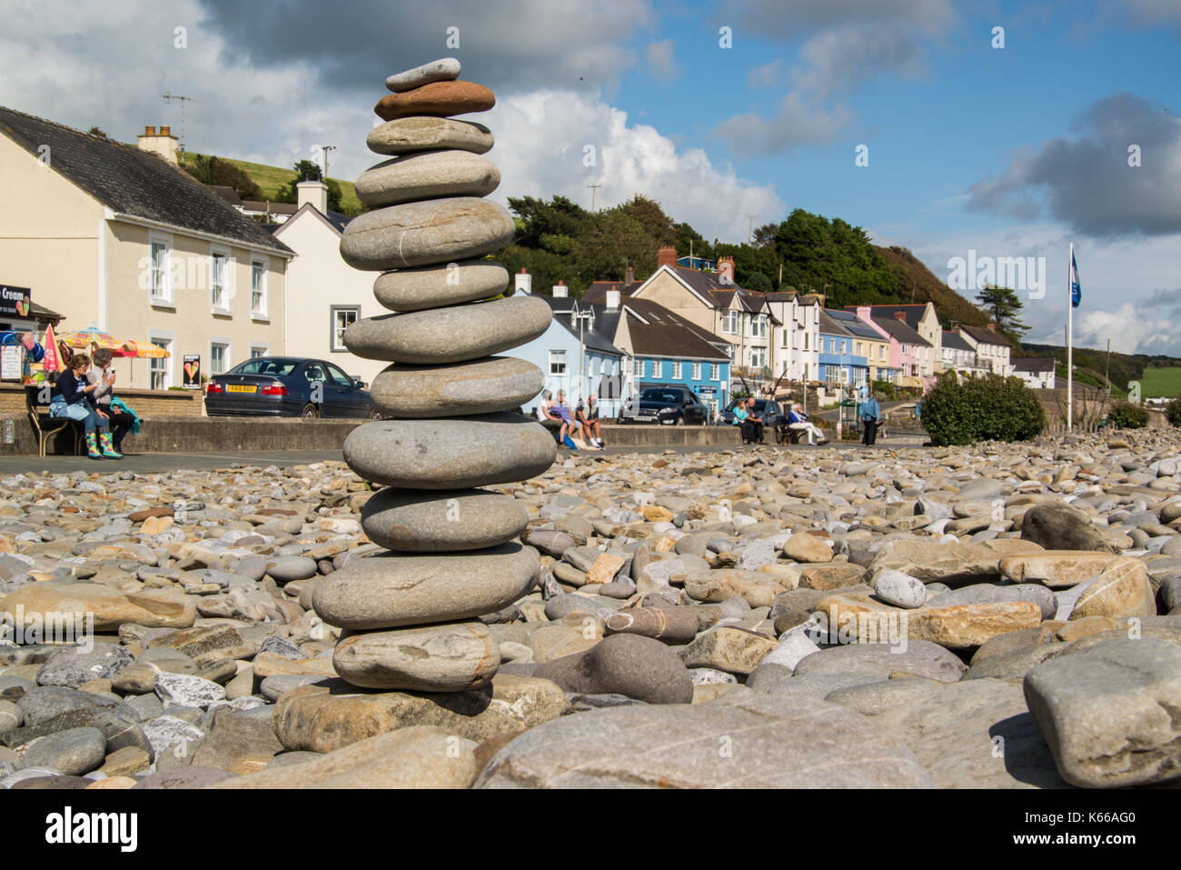 Amroth, Pembrokeshire, West Wales Stock Photo - Alamy