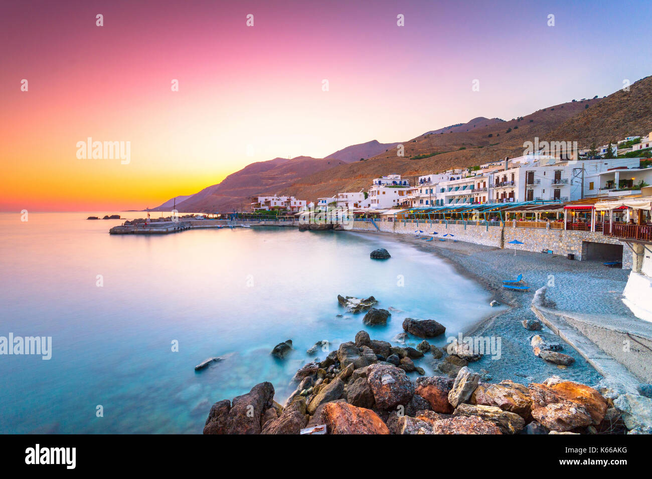 Crete beach hi-res stock photography and images - Alamy