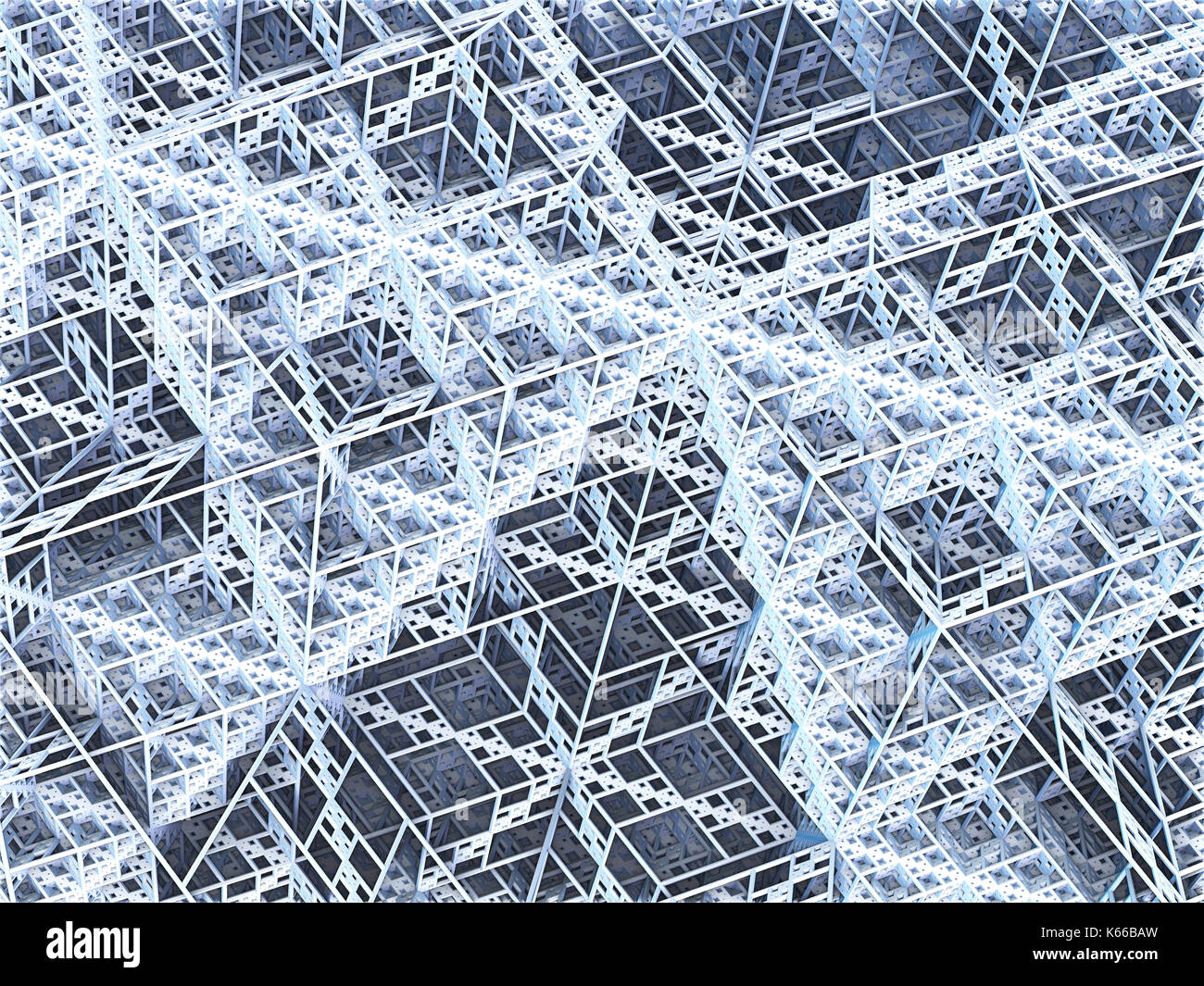 generated fractal, fractal technology mazes future Stock Photo - Alamy