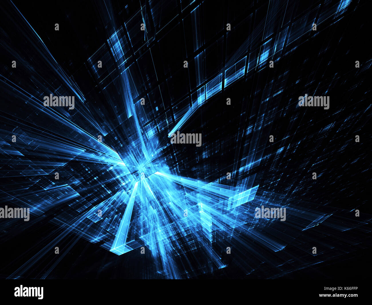 Abstract technology illustration, illustration Stock Photo - Alamy