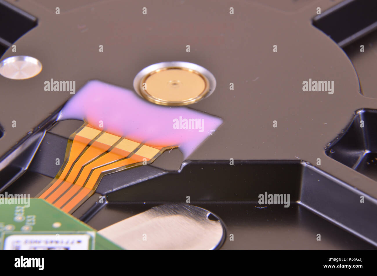 Detail of internal hard disk drive for PC computer Stock Photo - Alamy