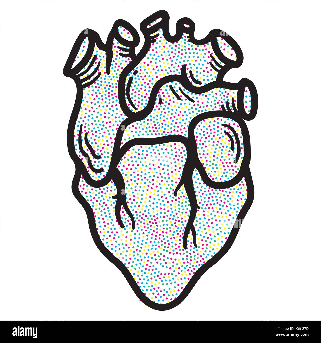 Heart modern element Stock Vector Image & Art - Alamy