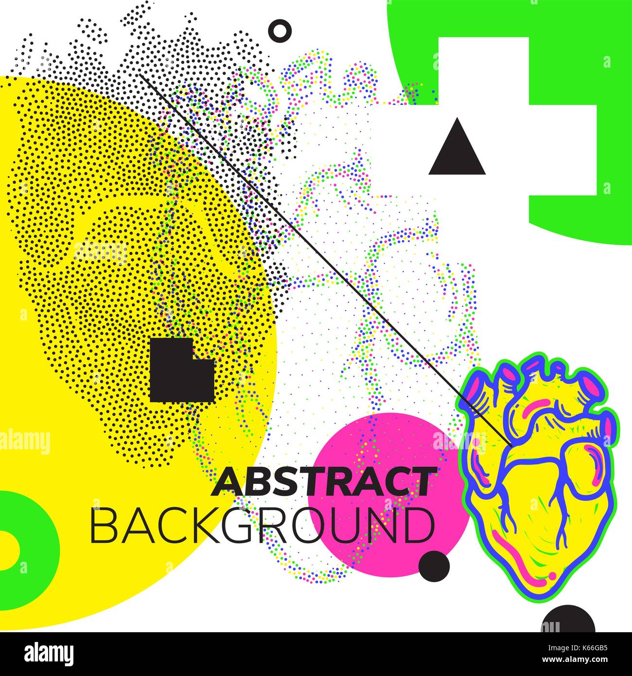 Heart poster background Stock Vector Image & Art - Alamy