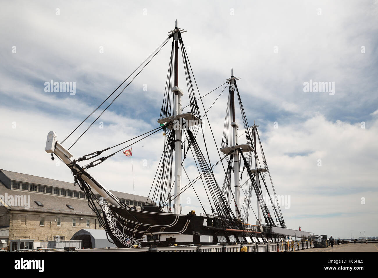 Uss constitution old ironsides in hi-res stock photography and images ...