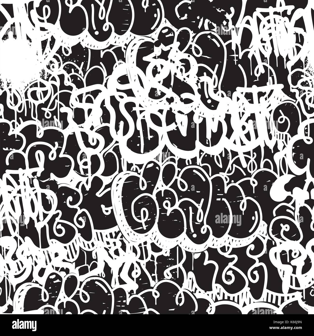 Seamless pattern graffiti Stock Vector Image & Art - Alamy