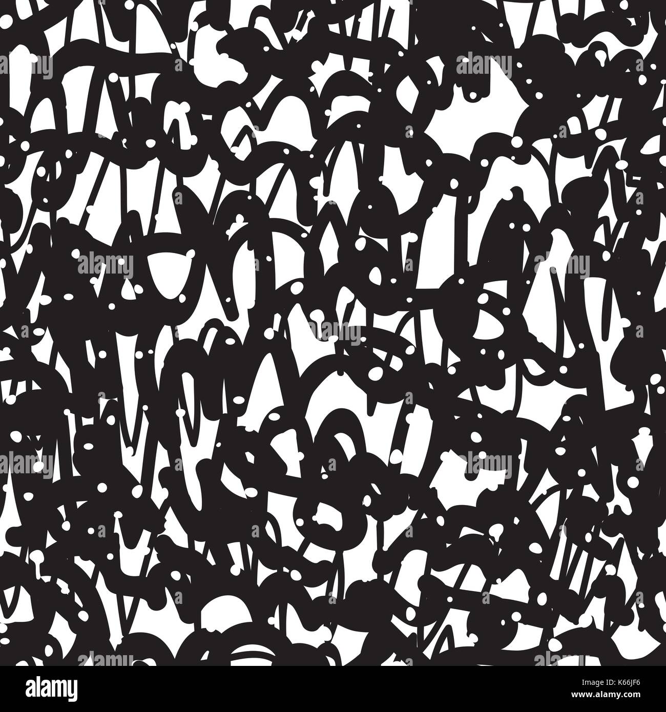 Seamless pattern graffiti Stock Vector Image & Art - Alamy