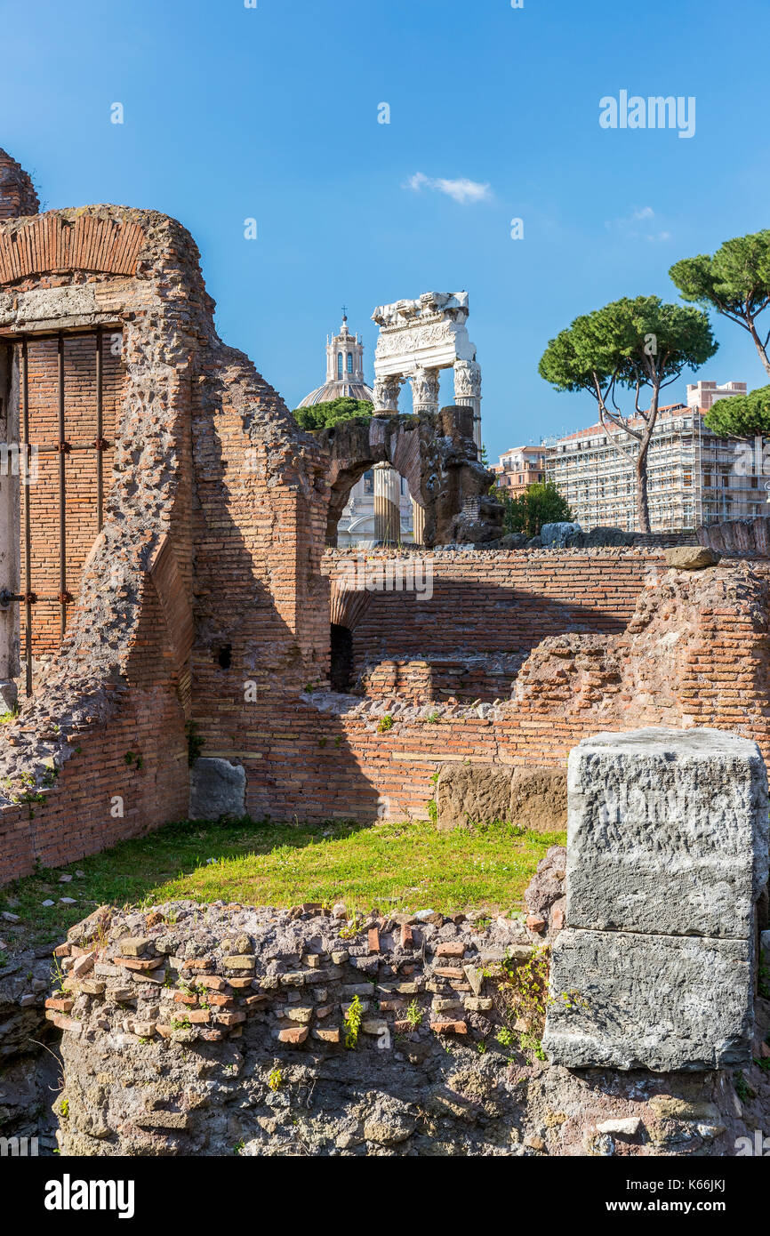 Forum of Caesar, Rome, Lazio, Italy, Europe Stock Photo - Alamy