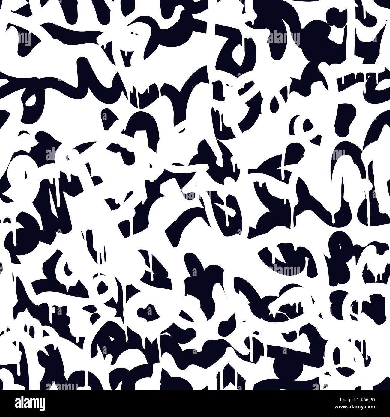 Seamless pattern graffiti Stock Vector Image & Art - Alamy