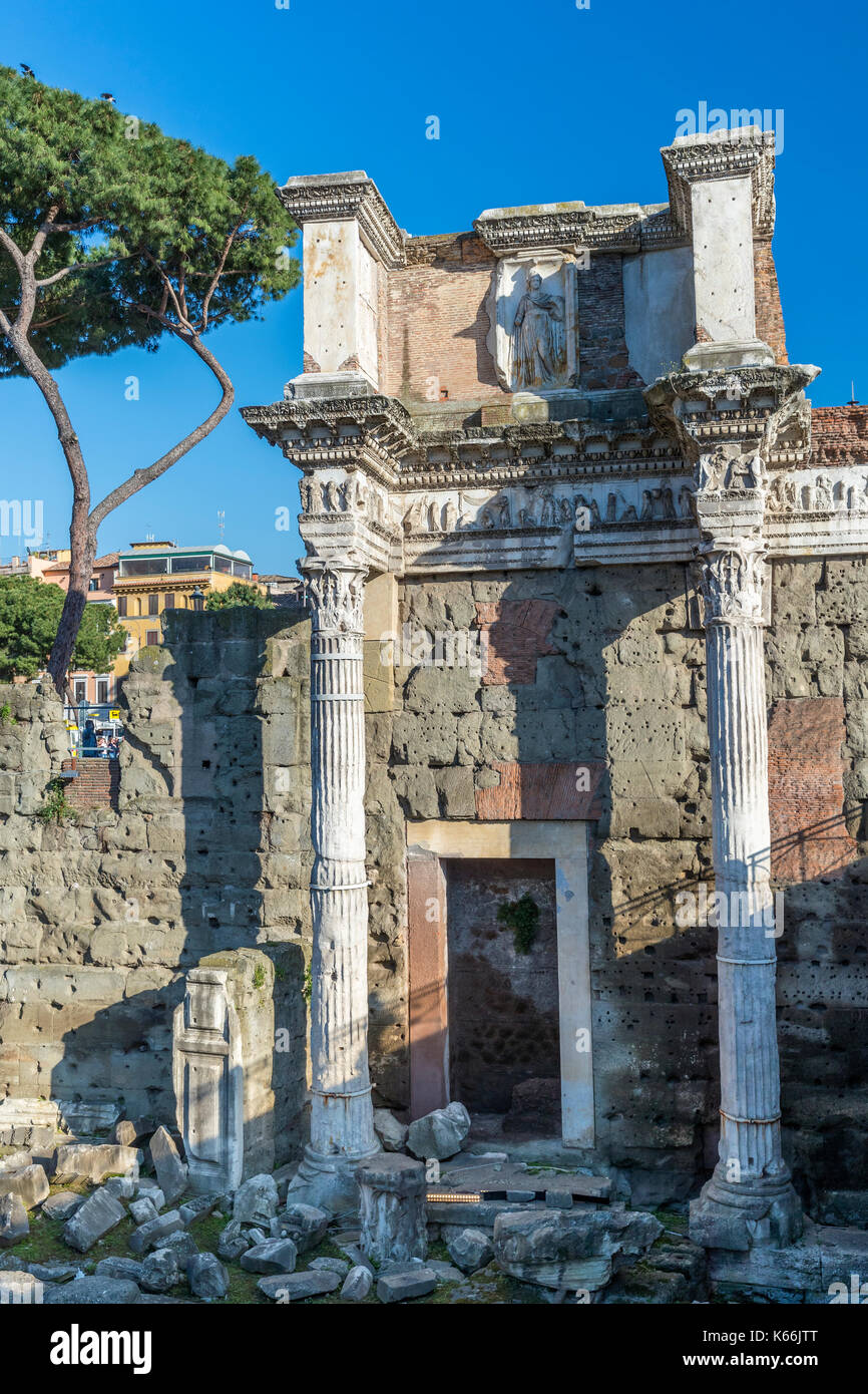 Forum of Nerva, Rome, Lazio, Italy, Europe Stock Photo - Alamy