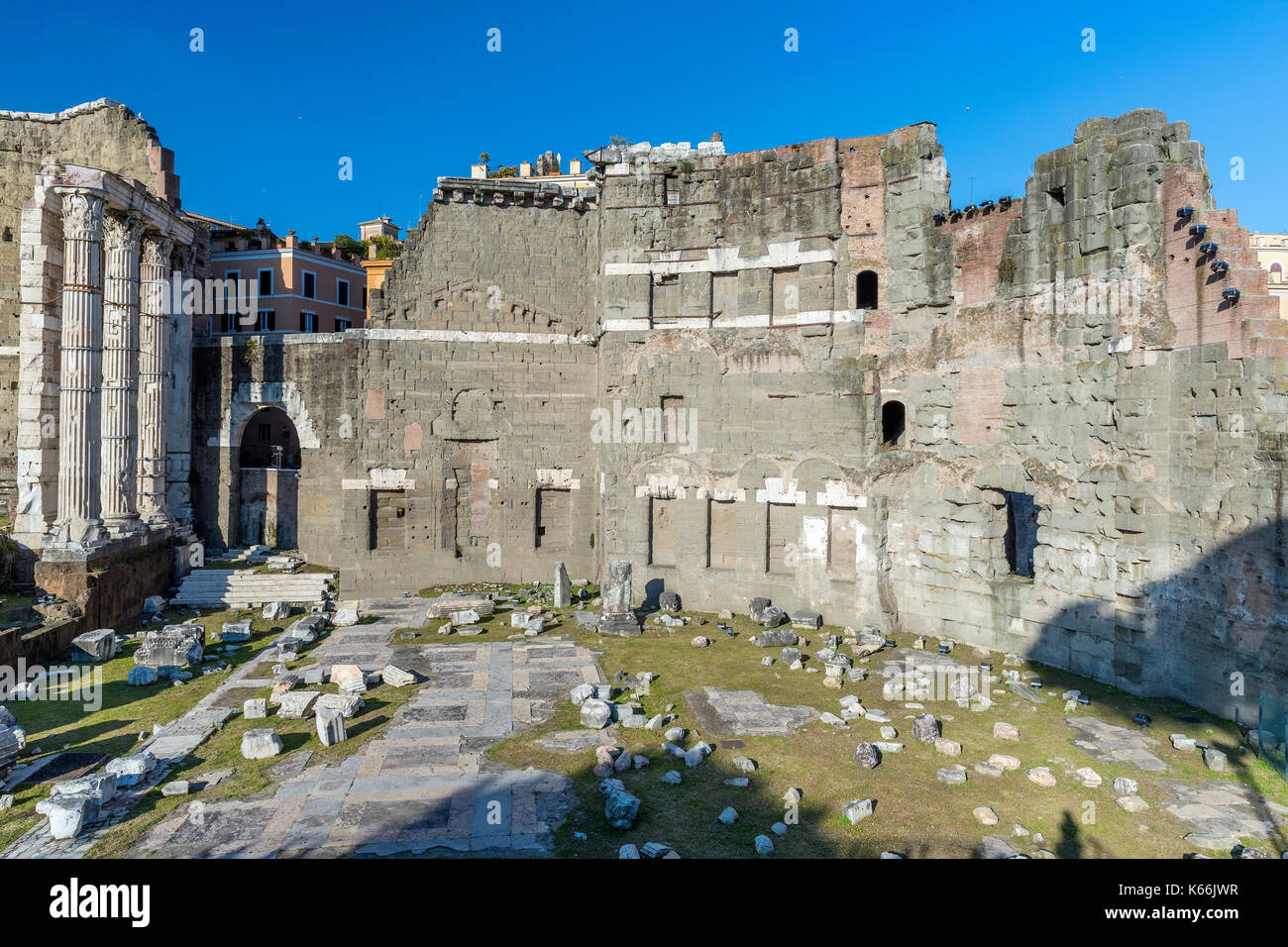 Forum of Nerva, Rome, Lazio, Italy, Europe Stock Photo - Alamy