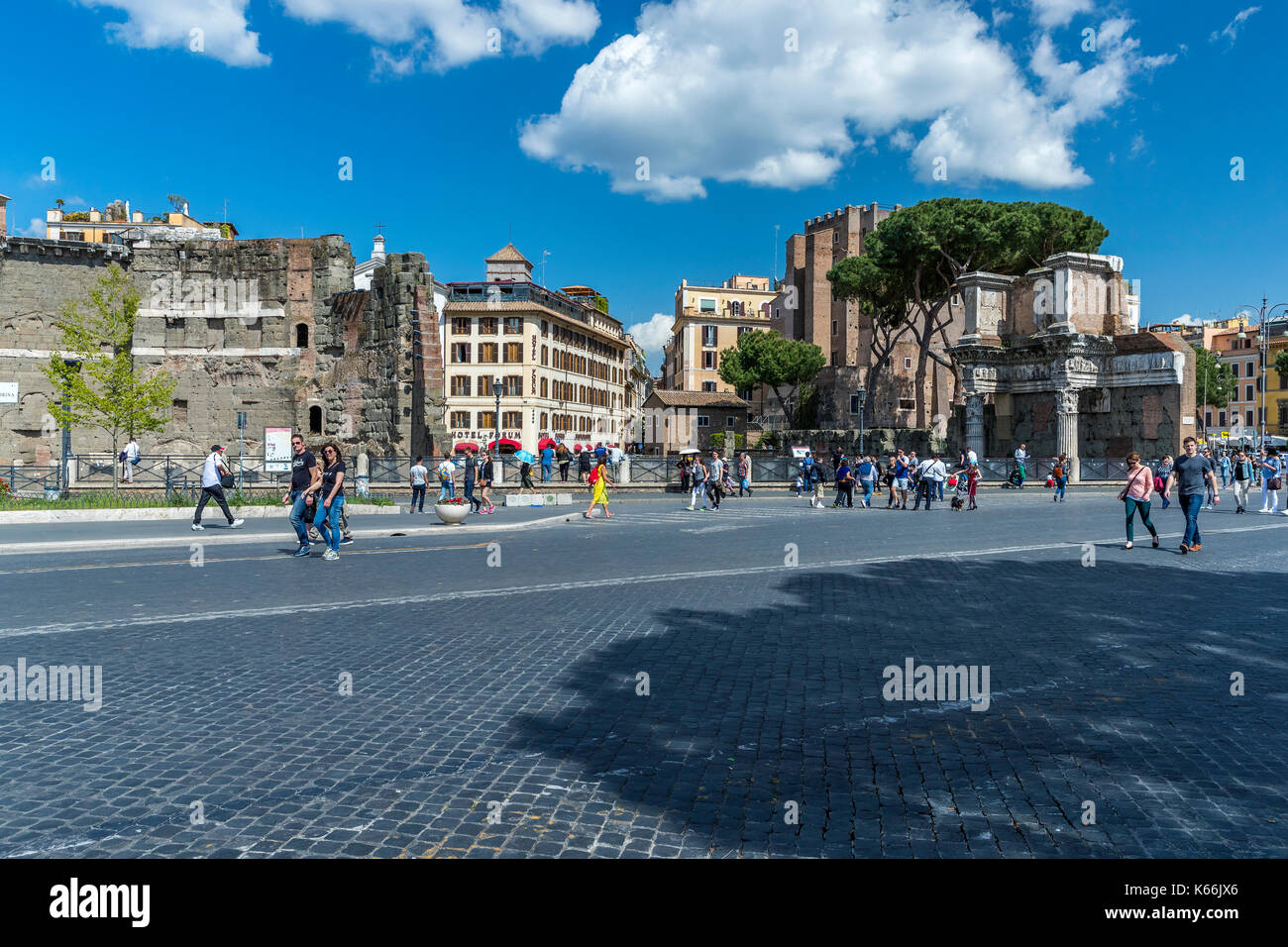 Forum of Nerva, Rome, Lazio, Italy, Europe Stock Photo - Alamy