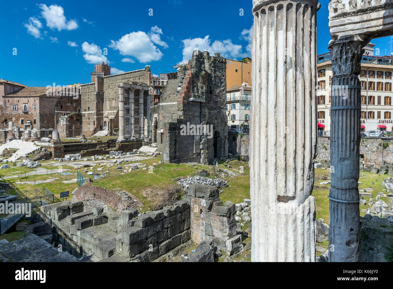 Forum of Nerva, Rome, Lazio, Italy, Europe Stock Photo - Alamy