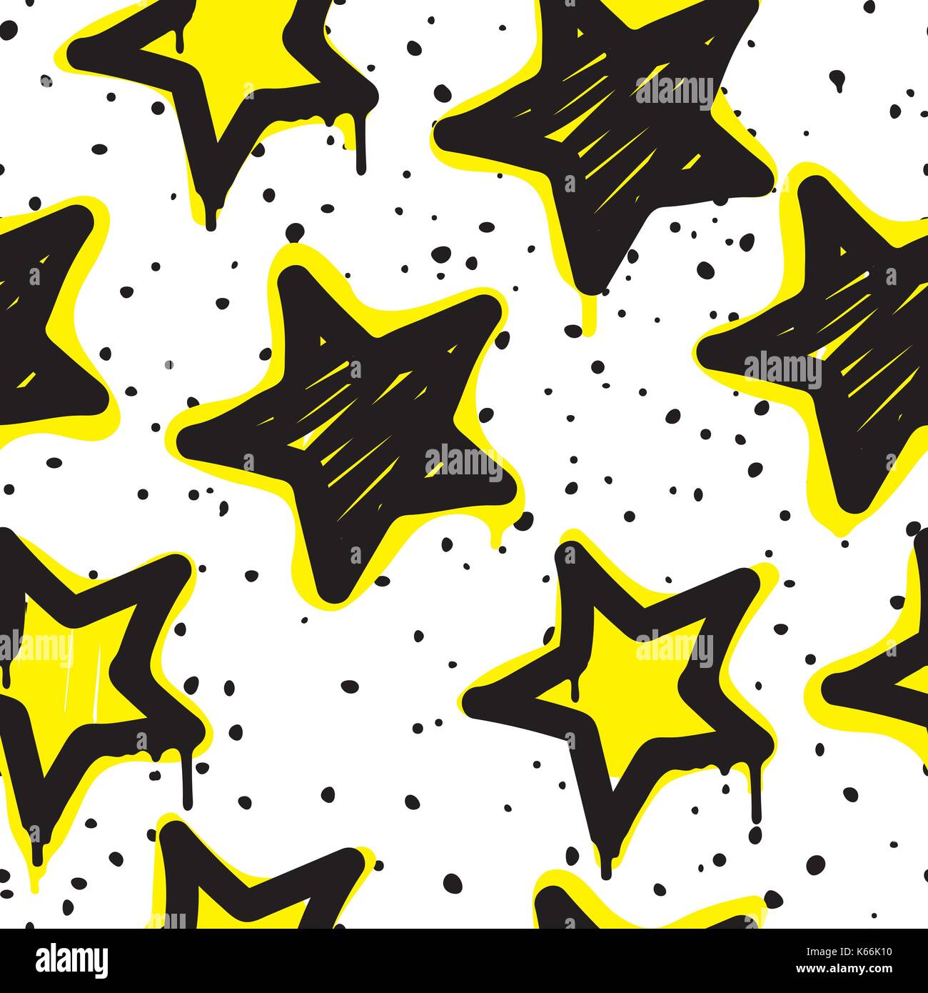 Seamless Pattern Graffiti Stock Vector Image And Art Alamy