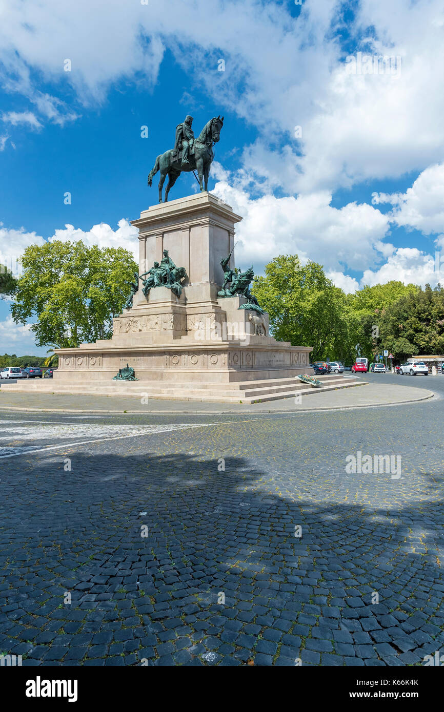 Monumento Giuseppe Garibaldi at Piazza Giuseppe Garibaldi, Janiculum ...