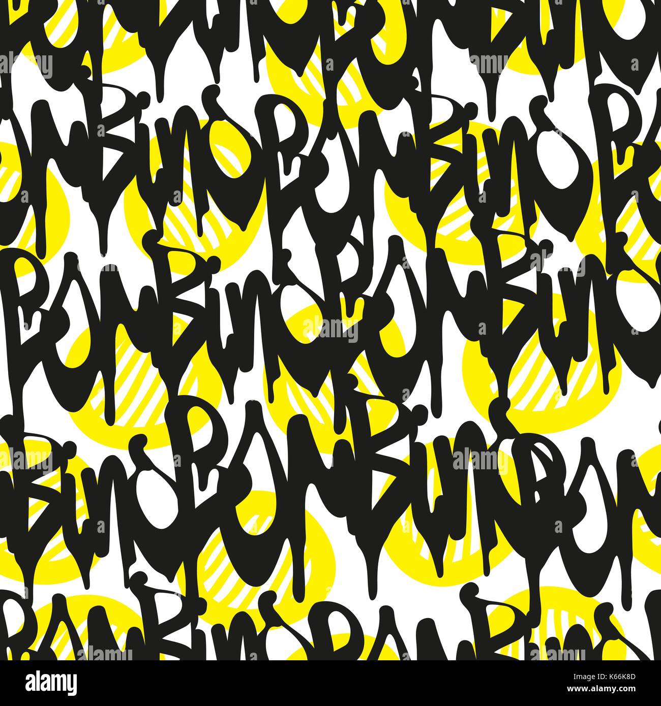 Seamless pattern graffiti Stock Vector Image & Art - Alamy