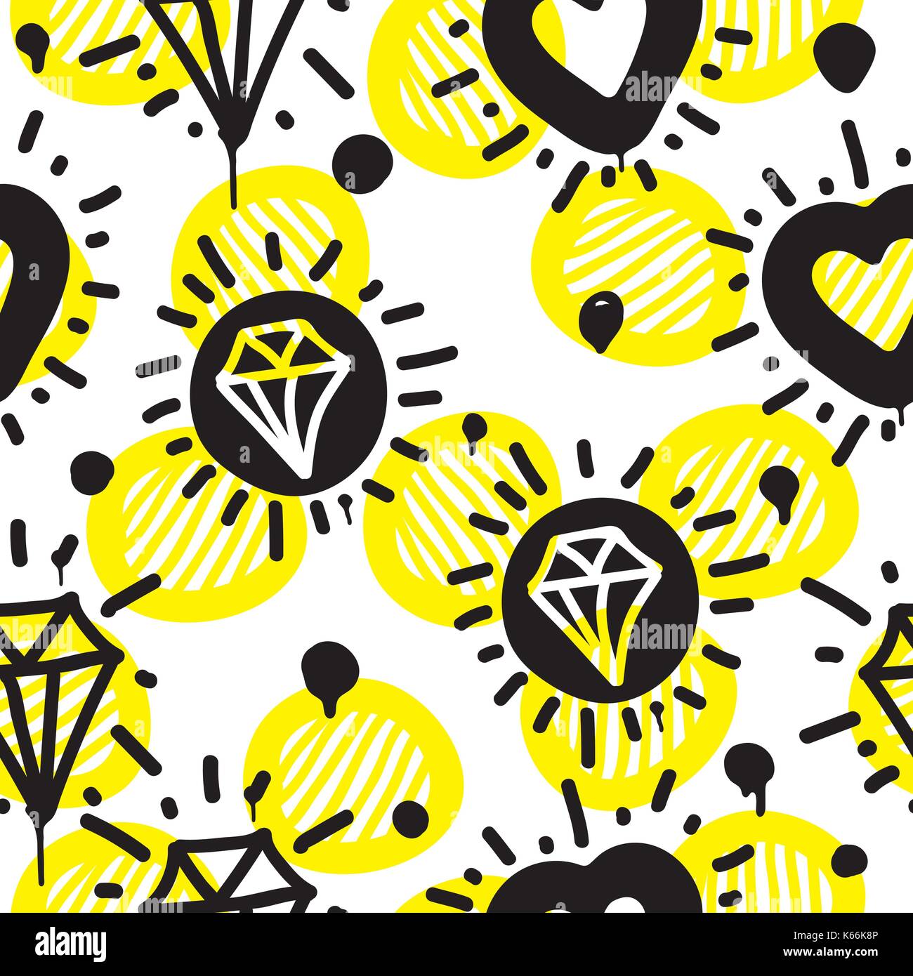 Seamless pattern graffiti Stock Vector Image & Art - Alamy