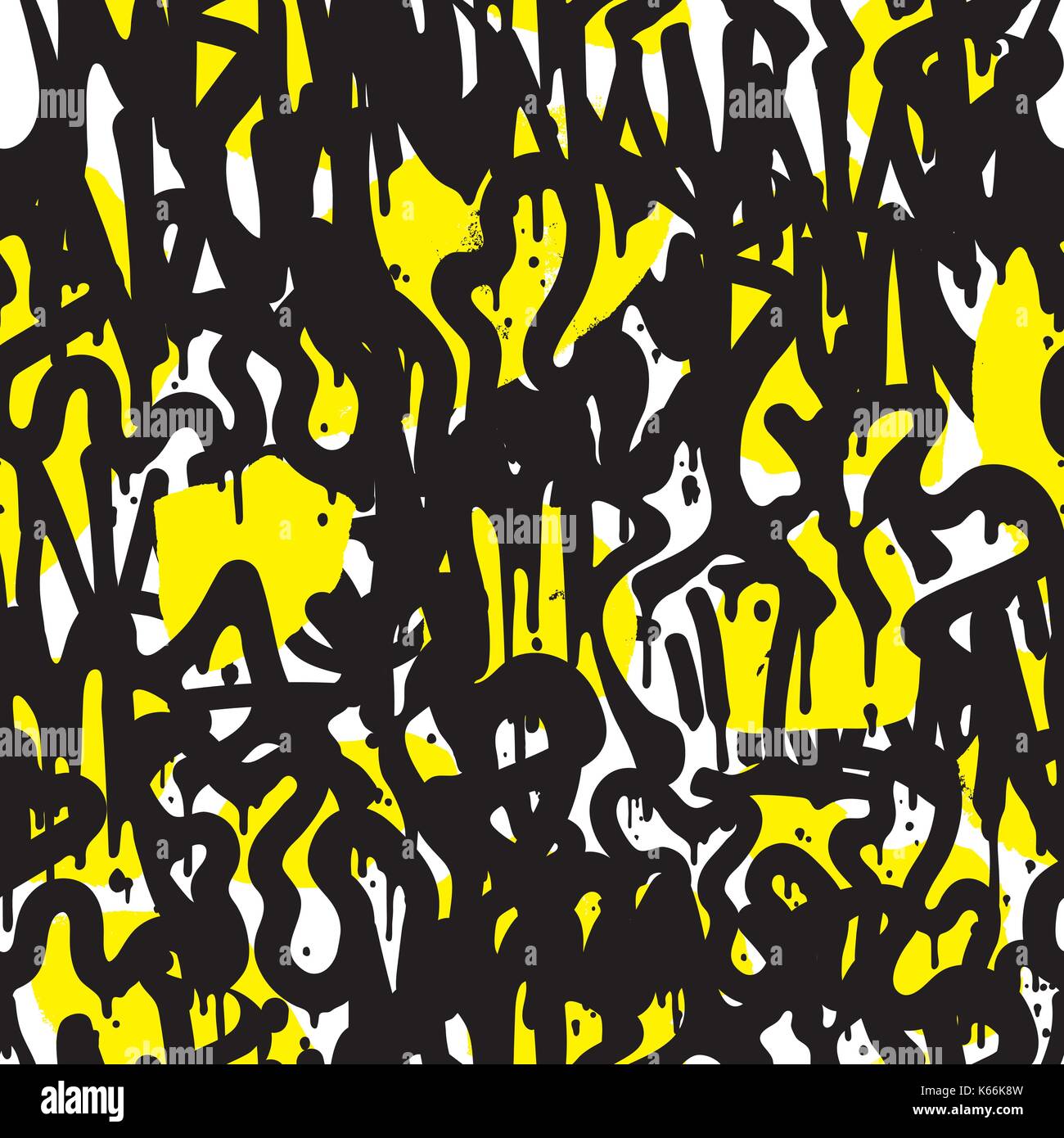 Seamless pattern graffiti Stock Vector Image & Art - Alamy