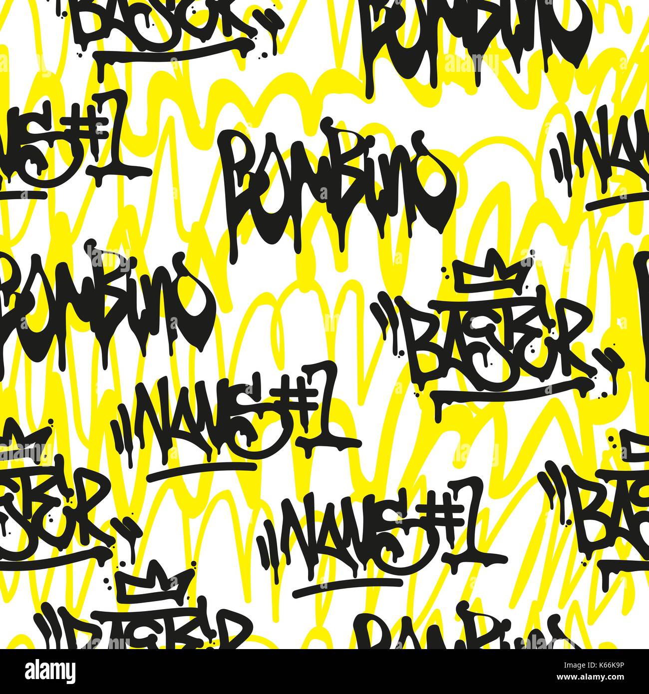 Graffiti drawing Stock Vector Images - Alamy