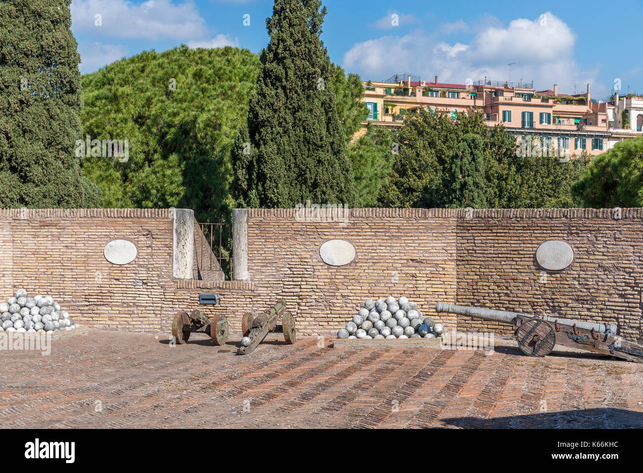 The Mausoleum of Hadrian, usually known as Castel Sant'Angelo a ...