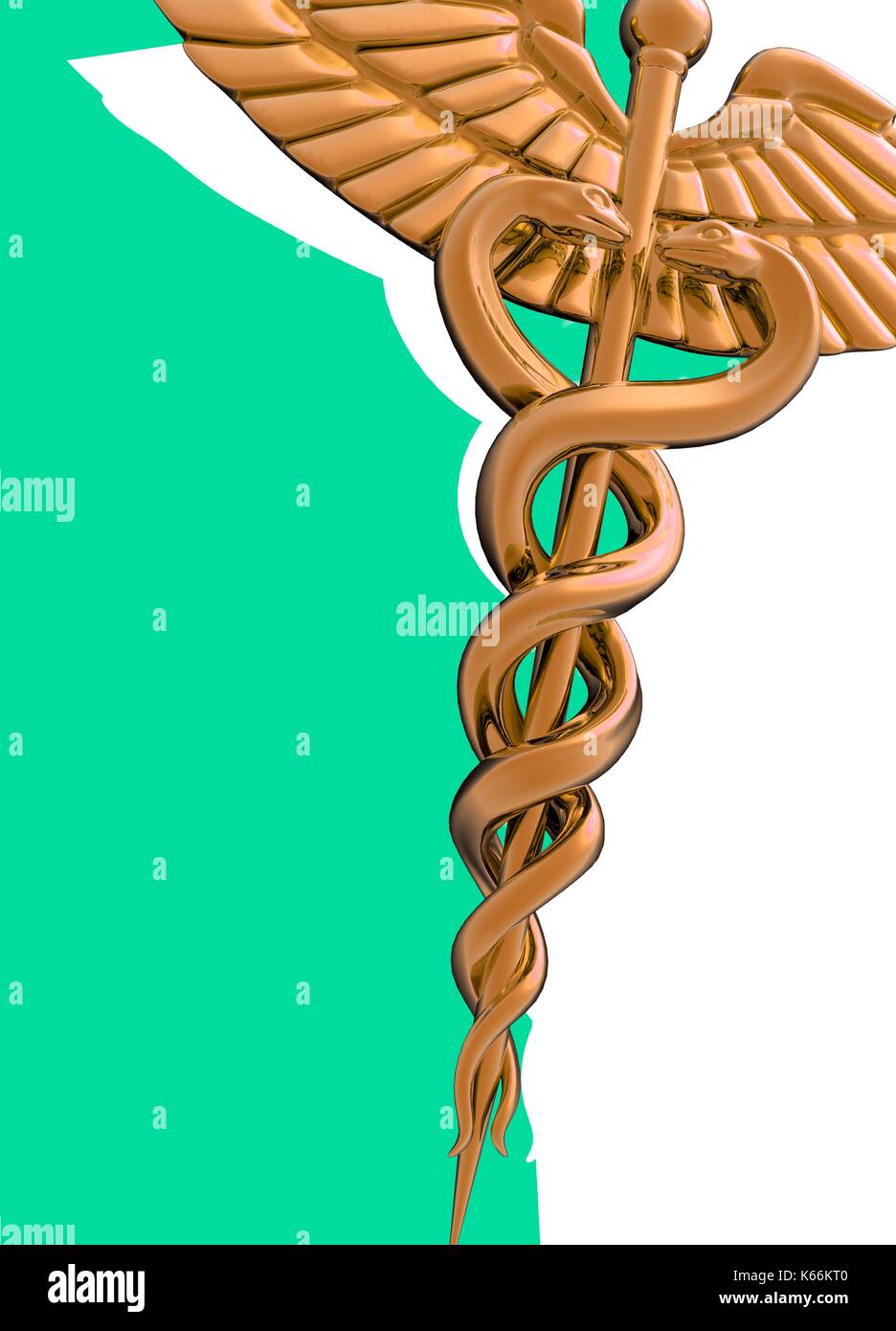 Caduceus symbol hi-res stock photography and images - Alamy