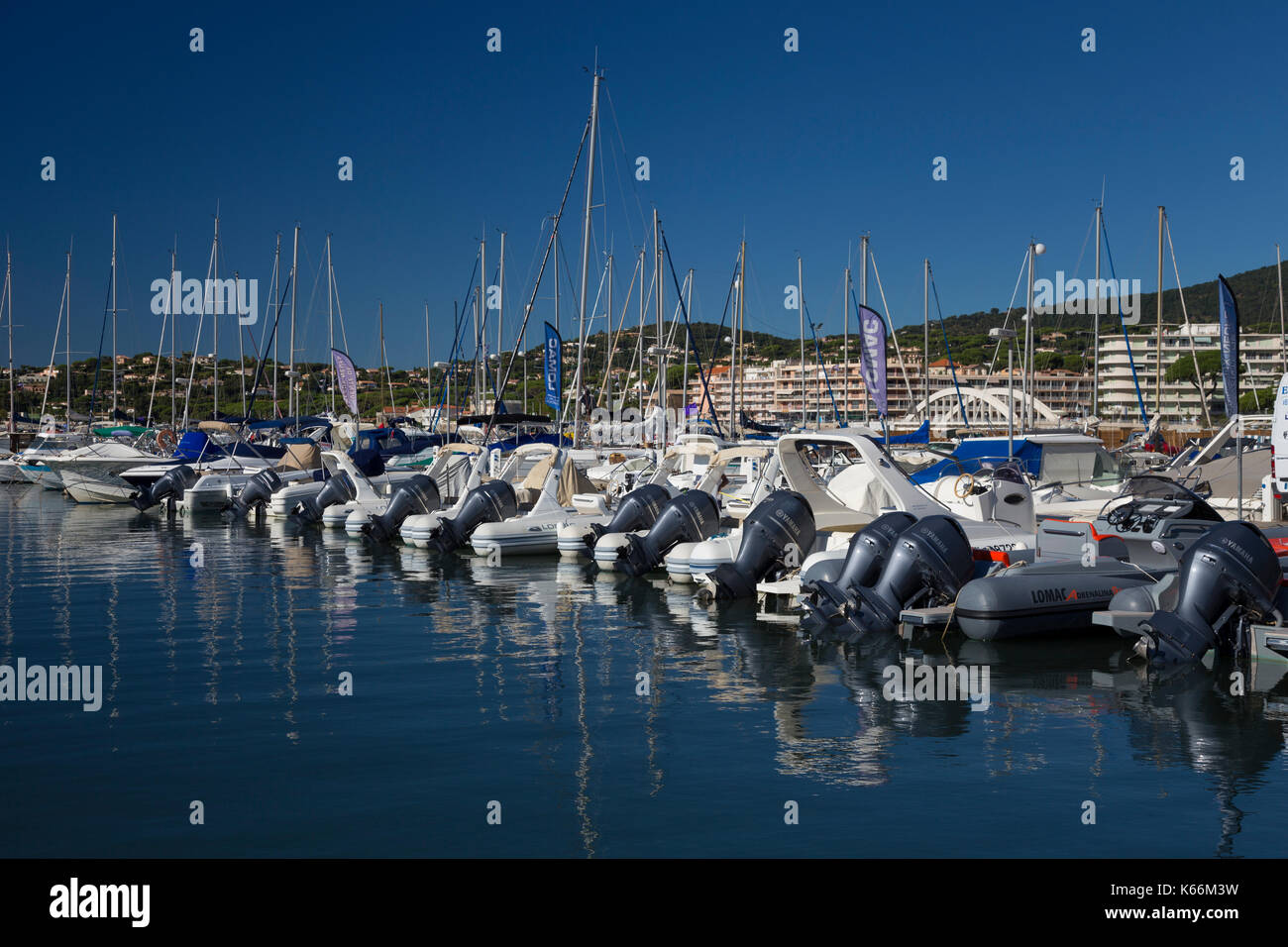 The Port of Sainte-Maxime, Var, France Stock Photo - Alamy